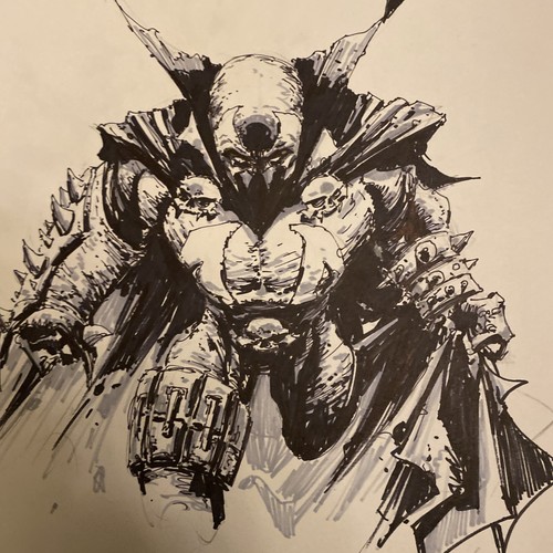 SPAWN/TODD MCFARLANE Original Art Page by Johnny D Desjardins 11x14 | eBay