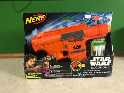 Star Wars Nerf Glowstrike Rogue One Captain Cassian Andor NIB | eBay