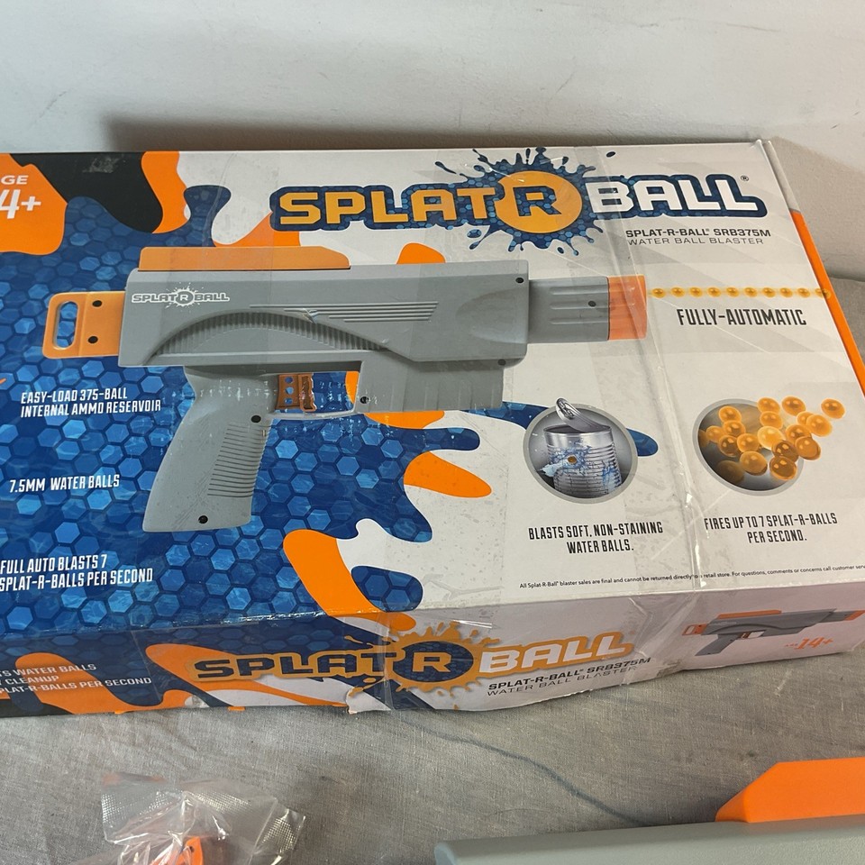 2 SplatRball Full Auto 375 Gel Bead Blaster Guns + accessories ...