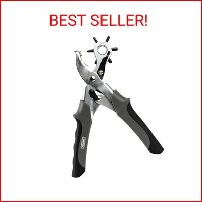 General Tools Revolving Punch Pliers 73 - 6 Multi-Hole Sizes For ...