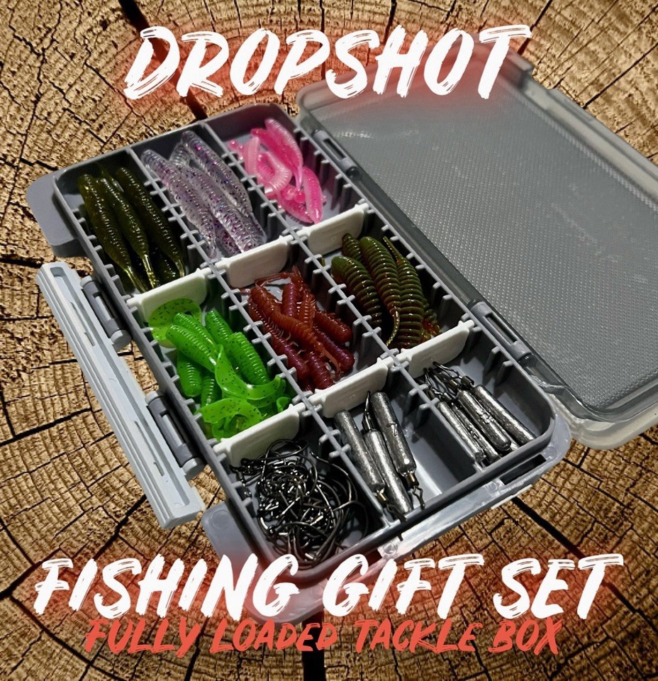 Dropshot Lure Fishing Set-Fully Loaded Dropshot Kit-Lure Fishing-Perch ...