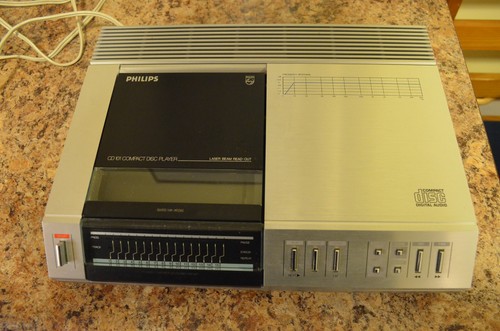 PHILIPS CD101 CD 101 CD Player TDA1540 DACs VERY RARE & COLLECTIBLE! | eBay