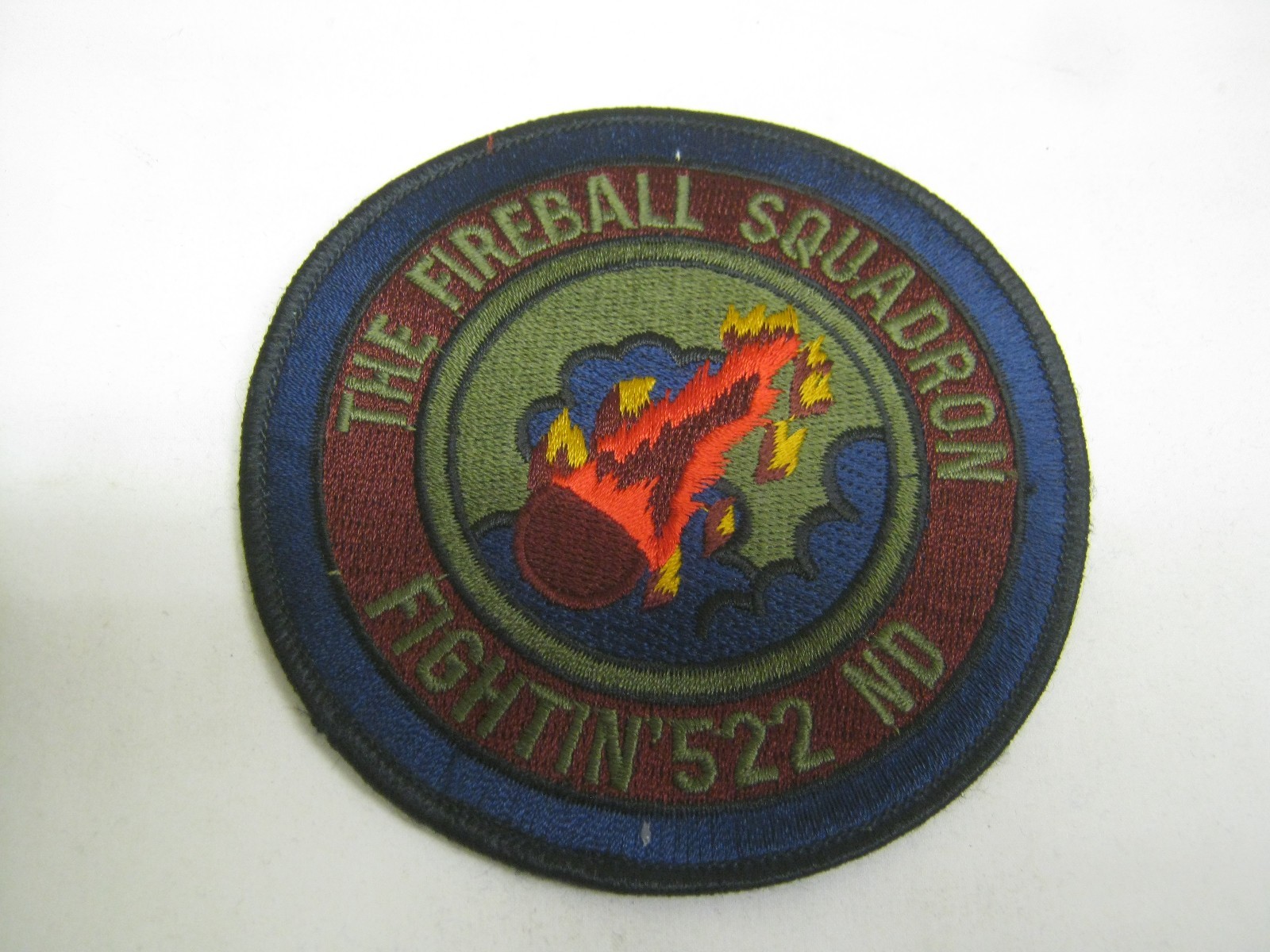 The Fireball Squadron Fighting' 522 ND Iron On Patch | eBay UK