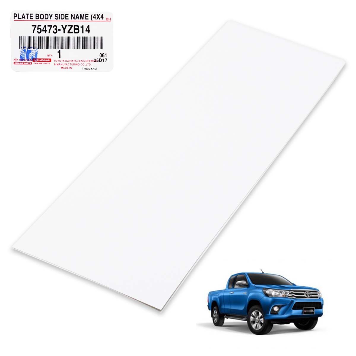Sticker Decal 4x4 Diff-lock Sticker Trim For Toyota Hilux Revo 2014 ...