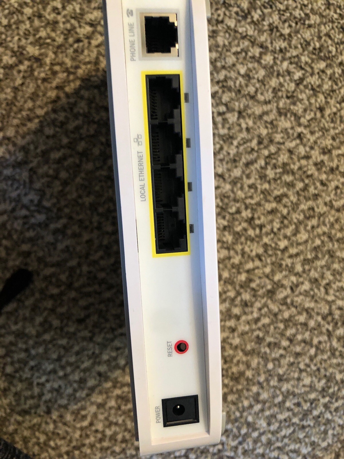 ATT Wire 2701HG-B 54 Mbps 4-Port 10/100 Wireless G Modem / Router ...