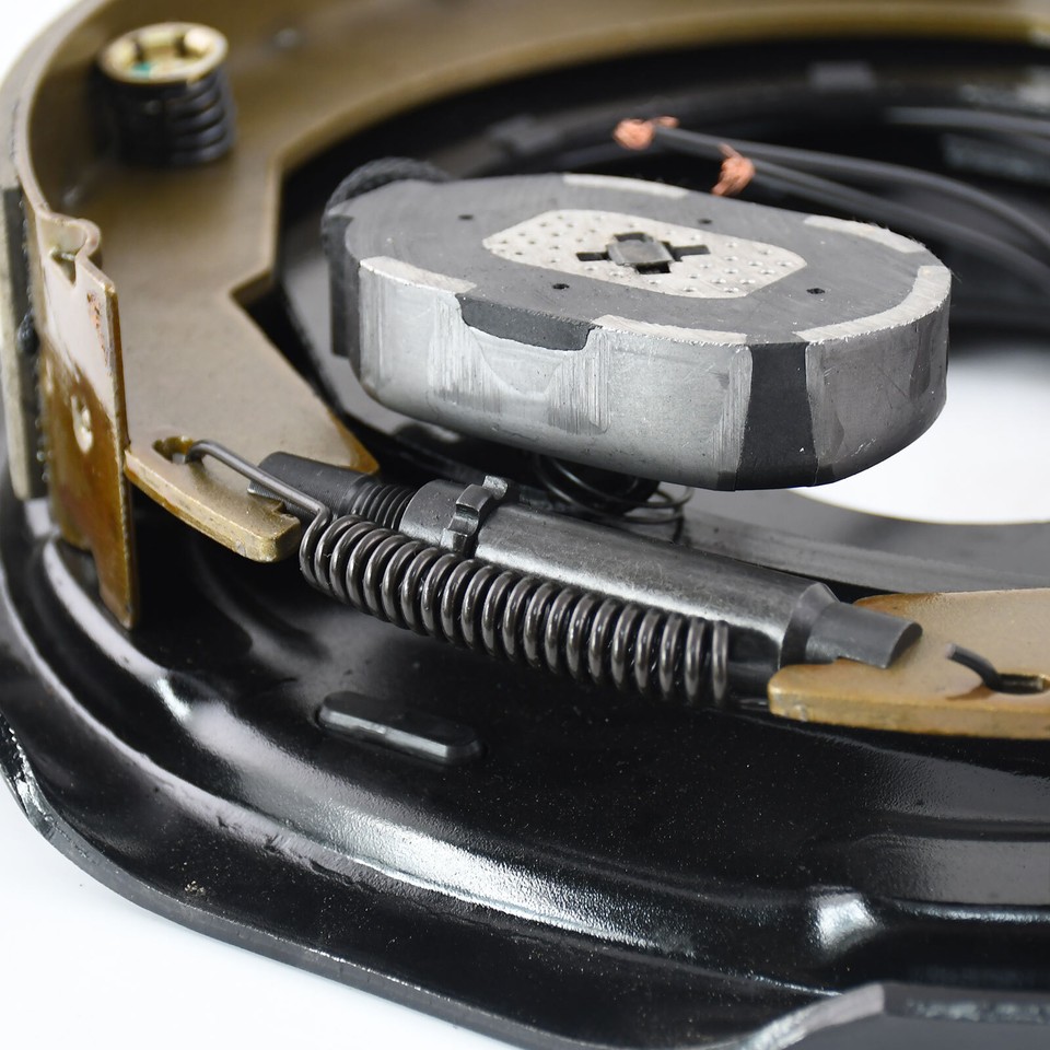 Set of 4 New 12" X 2" Electric Trailer Brake Assembly Kit For 5200-7000 ...