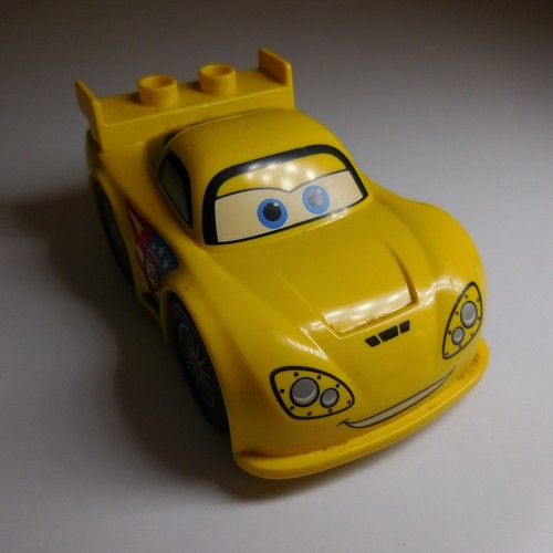 Yellow Disney Pixar World Grand Prix 2009 Lego N6096 Racing Miniature ...