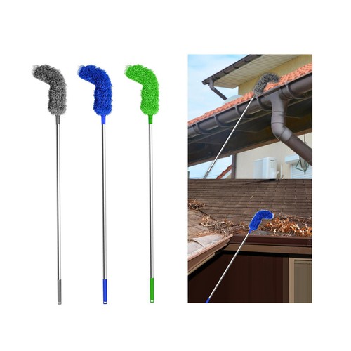 Telescopic Gutter Cleaning Brush Roofing Gutter Cleaner Brush ...