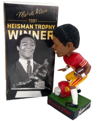USC 1981 Heisman Trophy Winner Marcus Allen Bobblehead BRAND NEW FREE ...