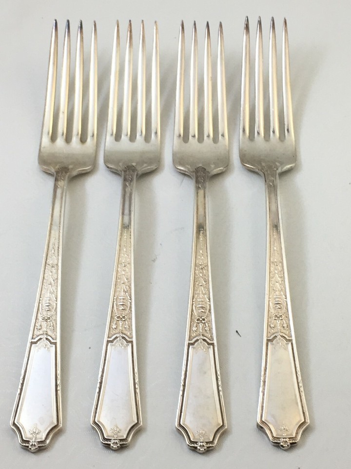 1847 Rogers Bros ANCESTRAL International Silver Plate Insico Flatware ...