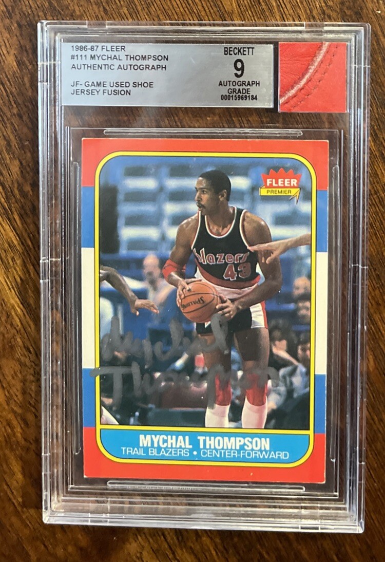 Mychal Thompson - On Ebay - Multiple Results on One Page