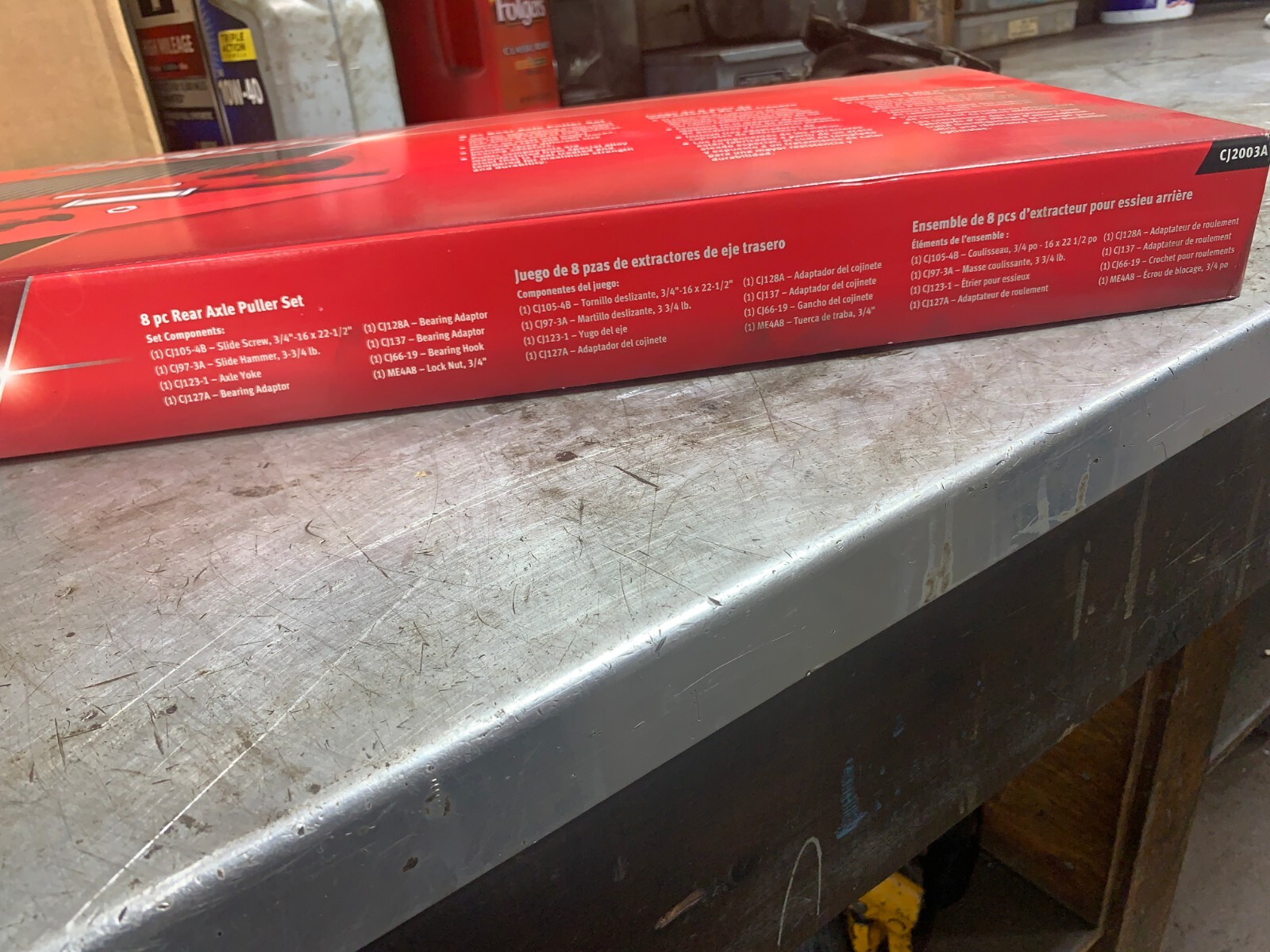 SNAP ON TOOLS 8 PIECE REAR AXLE PULLER SET CJ2003A for sale online | eBay