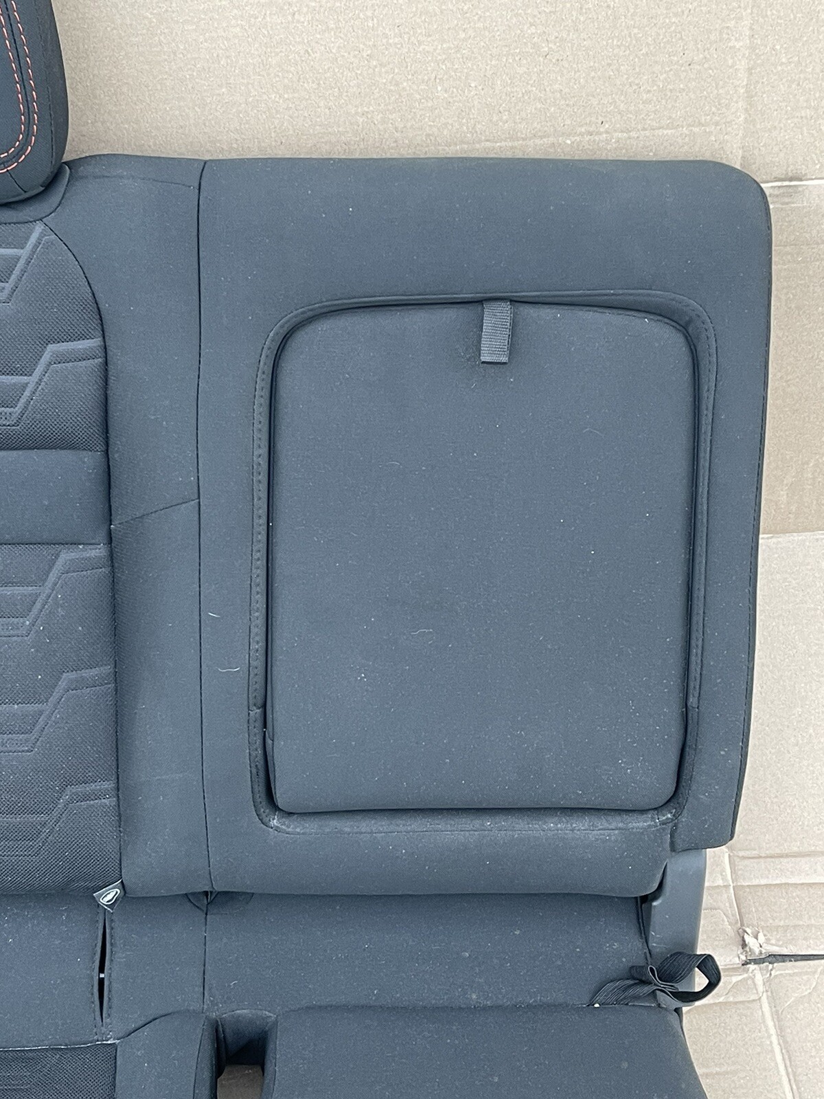 22 NISSAN FRONTIER PRO-X REAR BENCH ASSEMBLY RIGHT SIDE ONLY BLACK ...