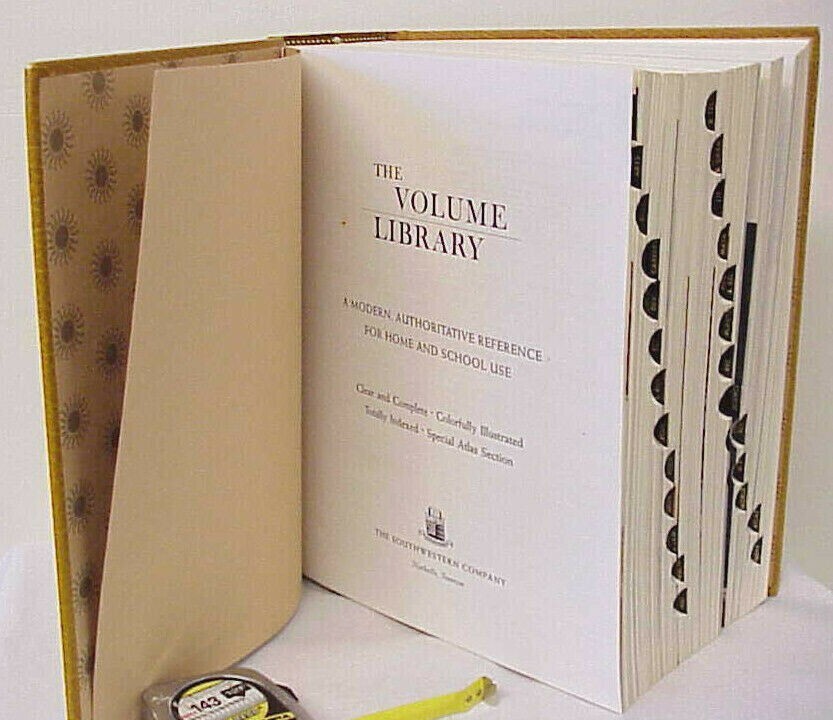 THE VOLUME LIBRARY VINTAGE 1980 SOUTHWESTERN ATLAS SECTION NASHVILLE ...