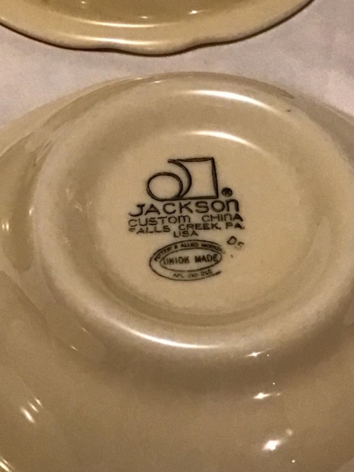 Jackson Custom China Bowls~4~Vintage Restaurant Ware~Falls Creek PA~EXC ...