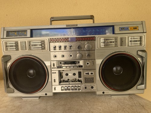 Vintage Boombox Conion C-100F C100F Radio Cassette PLayer Recorder ...