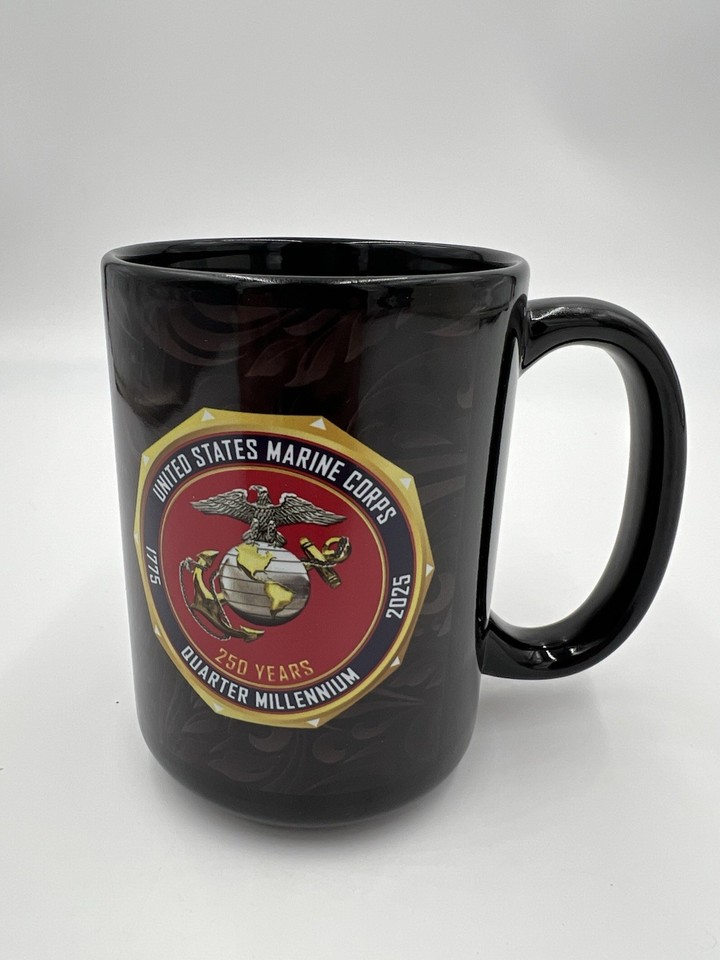 United States Marine Corps 250 Years Quarter Millennium 15oz Coffee Mug ...