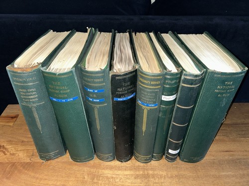 SPECTACULAR RARE US Collection (8) Volumes Stamp Lot in Scott Books | eBay