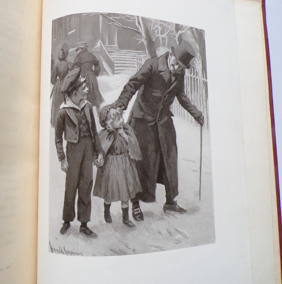 1911 A CHRISTMAS CAROL by Charles Dickens illustrated by Harold Copping ...