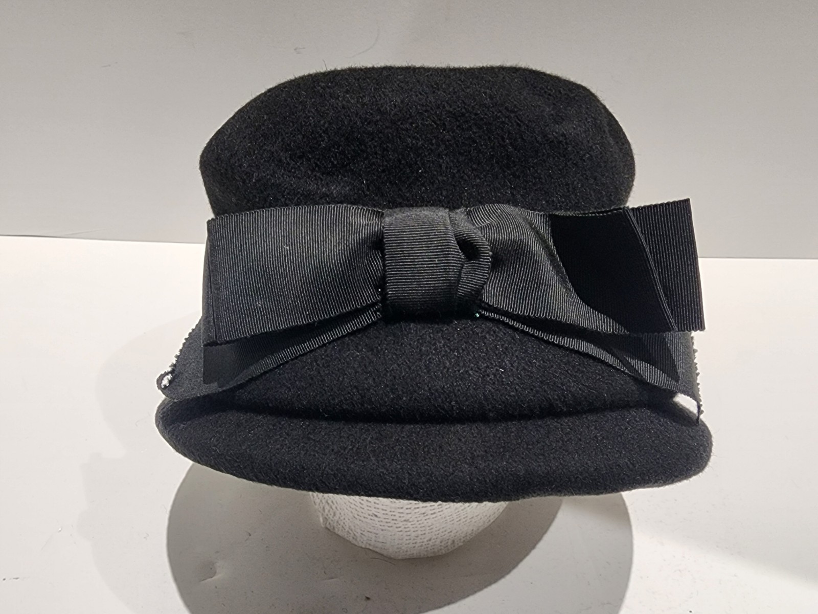 Vintage Ritz Henry Pollak Bucket Hat, Black 100% Wool… - Gem