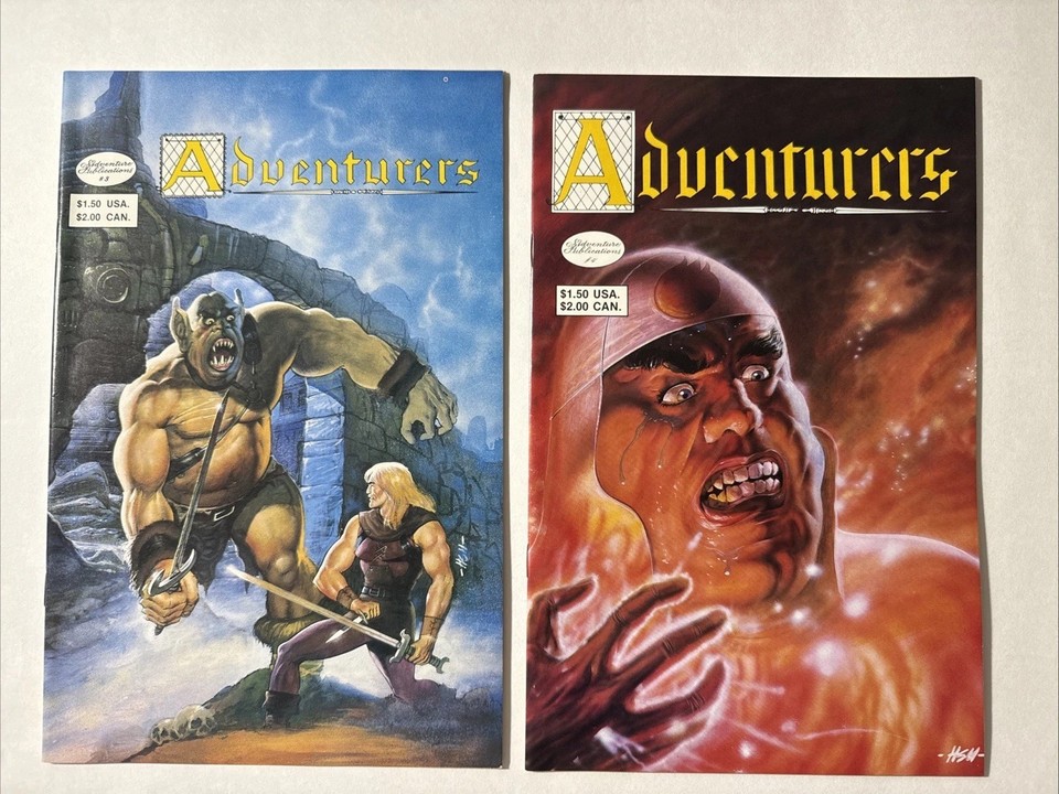 THE ADVENTURERS 1-4 VF/NM Aircel Adventure Comics Scott Behnke Peter ...