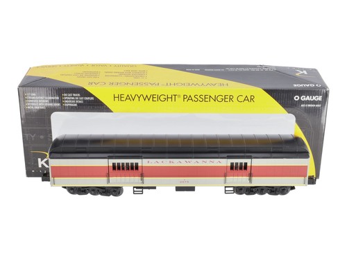 K-Line K4838-2075 O Lackawanna 15" Heavywieght Baggage Car #2075 LN/Box ...