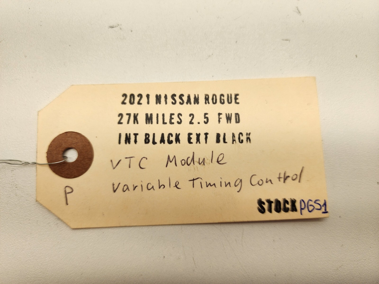 2021-2022 NISSAN ROGUE VARIABLE TIMING CONTROL MODULE VTC OEM ...