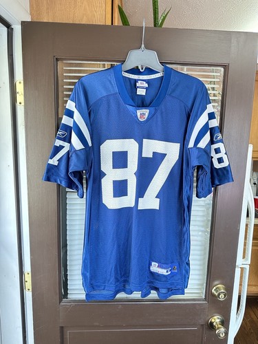 Authentic Reggie Wayne #87 Indianapolis Colts Vintage NFL Football ...