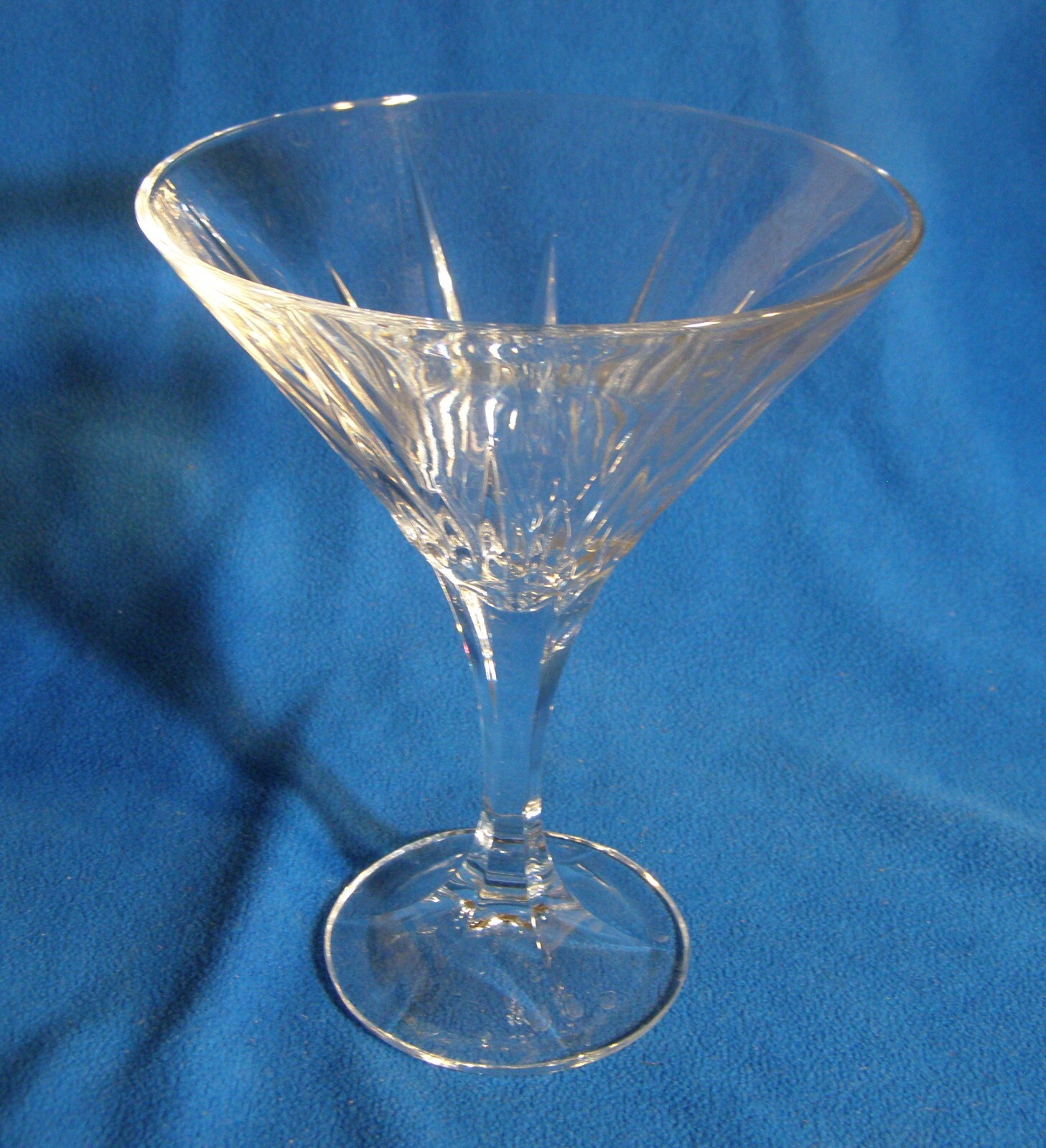 Godinger Crystal Ingrid Pattern Martini Glass 6 3/4" Tall | eBay