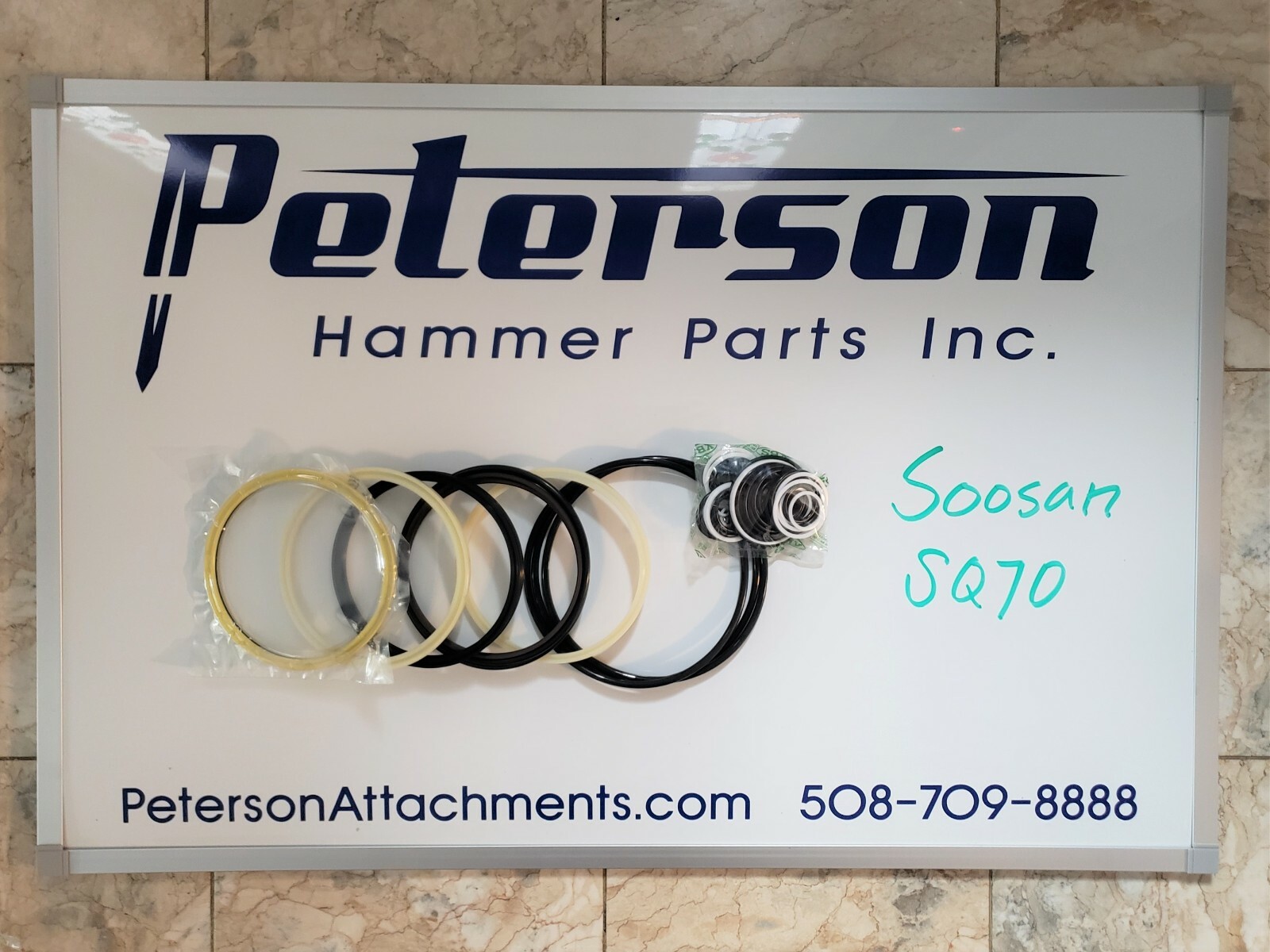 SOOSAN SQ70 BREAKER HAMMER SEAL KIT | eBay
