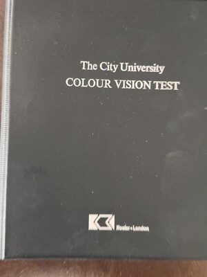 COLOR VISION—Keeler City University Colour Vision Test | eBay