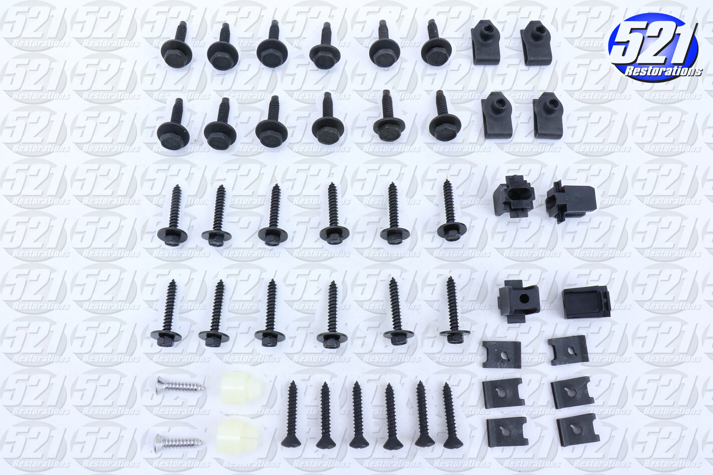 Grill Mounting Fastener Hardware Kit Fits 72 73 74 Plymouth Barracuda ...