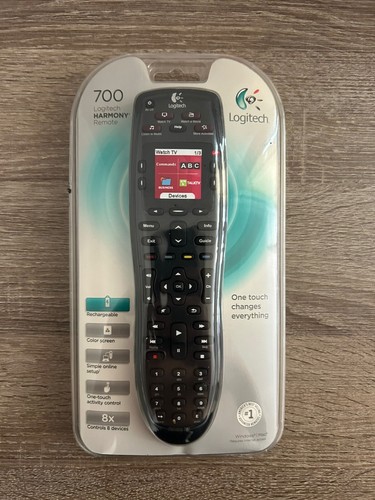 Logitech Harmony 700 Universal TV Remote Control with Color Screen ...