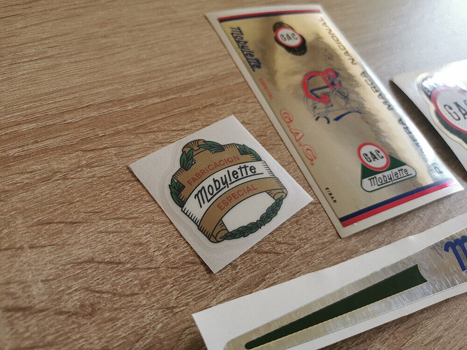 Mobylette Manufacturing stickers decal set sticker adesivi autocollant ...