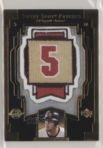 2003 Upper Deck Sweet Spot Patch Jeff Bagwell #JB1 Patch HOF | eBay