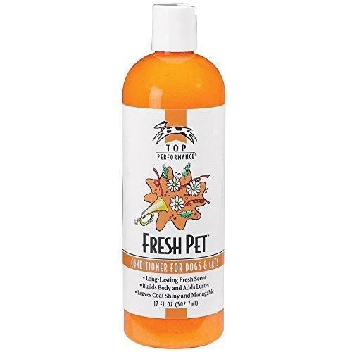 Top Performance Fresh Pet Conditioner to Reduce Mats and Tangles, 17 Oz ...