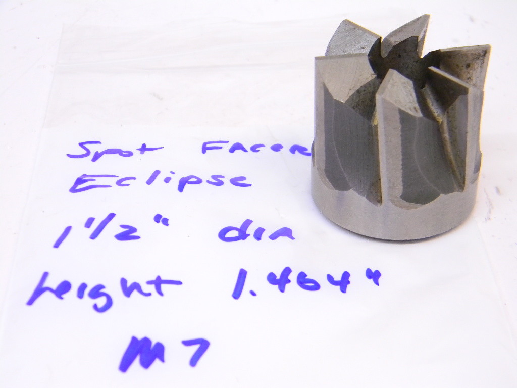 NEW SURPLUS ECLIPSE HSS SPOT FACER DIA: 1-1/2" (HEIGHT: 1.464") | eBay