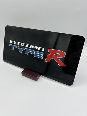 Integra Type R License Plate Insert, Honda, Jdm Integra, Dc2 | eBay