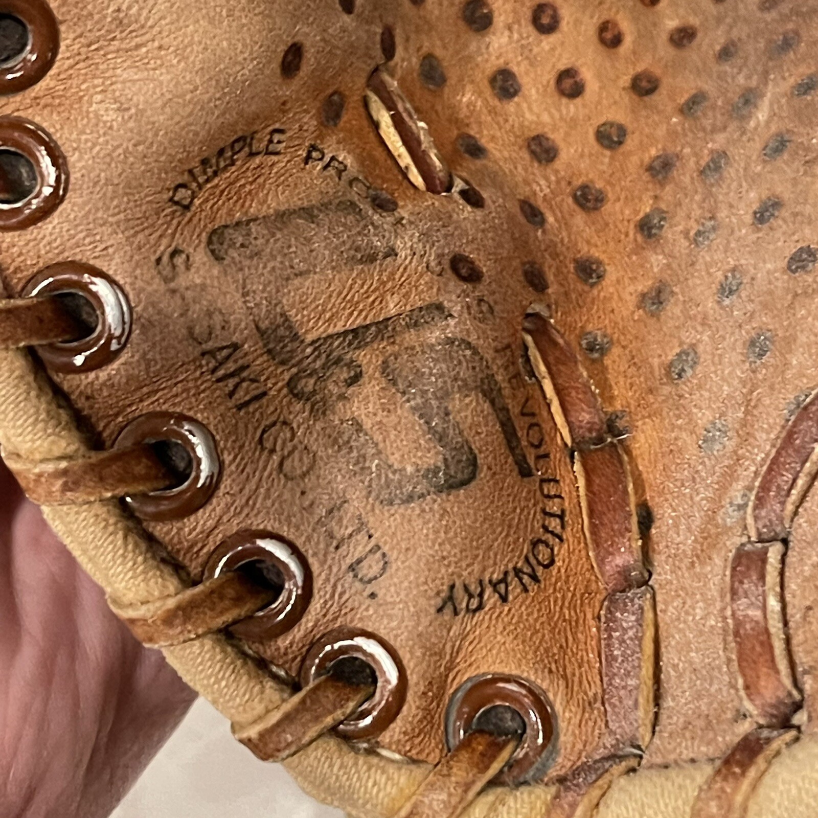 SSK Sasaki Sports DPG-350 Dimple Process Leather Baseball Glove Rare | eBay