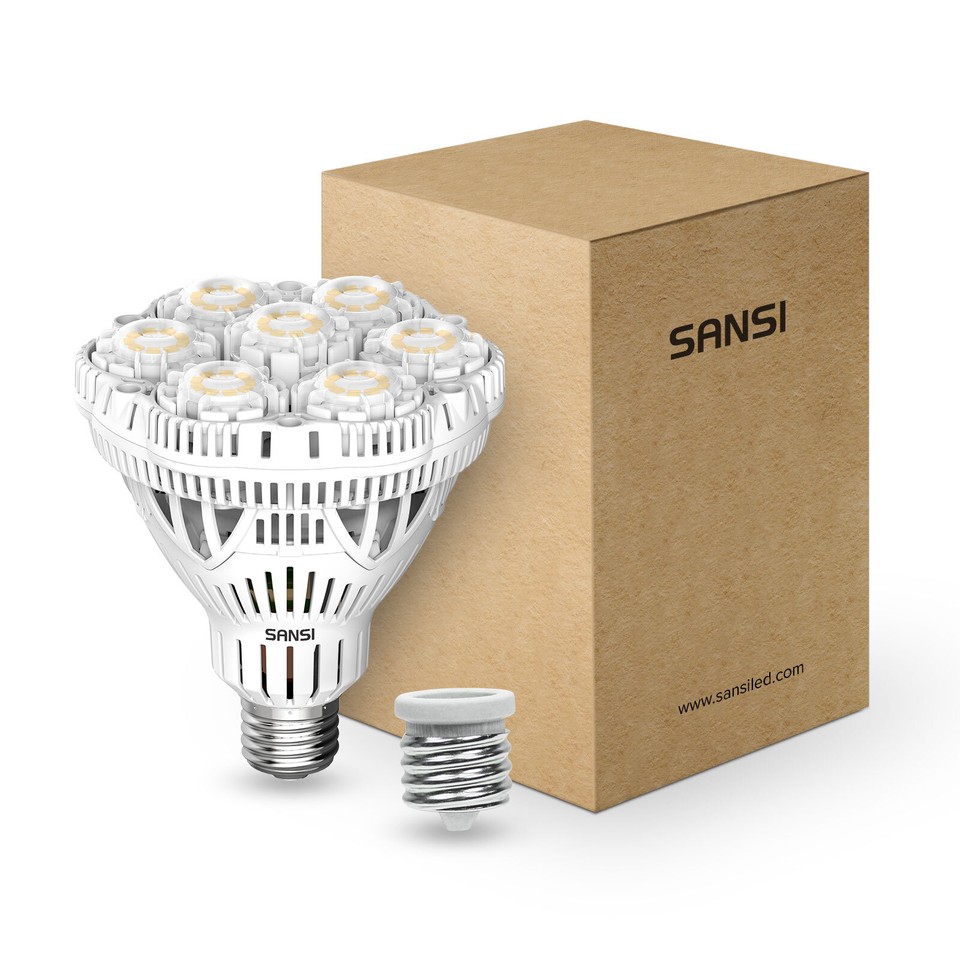 SANSI 5500lm LED Light Bulbs 40W=350W 5000K Energy Efficient Workshop ...