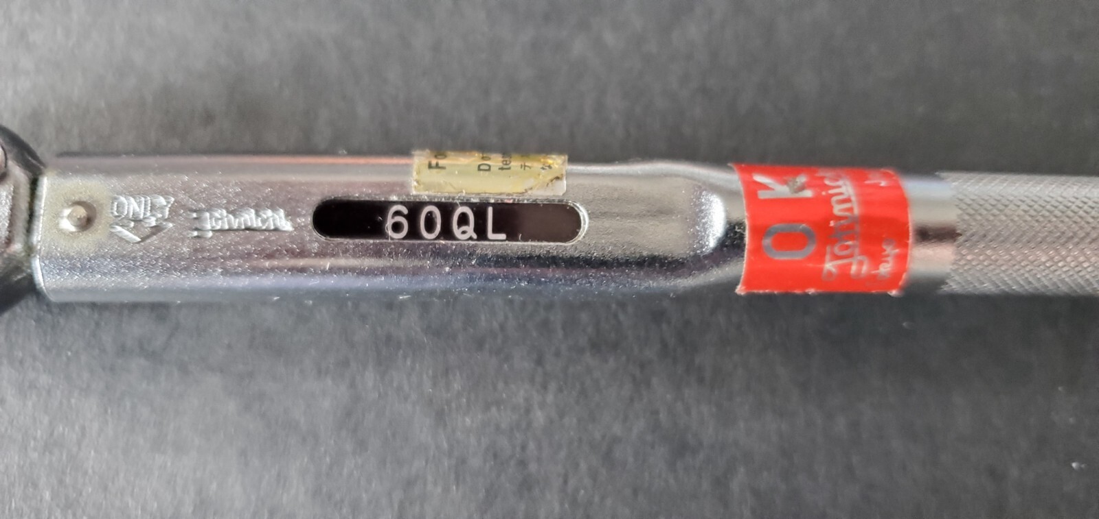 Tohnichi Adjustable Torque Wrench Model 60QL - 20 to 60 kgf-cm | eBay