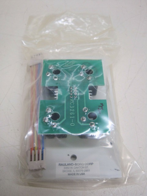 Rauland Borg Responder 5 R5 Nc4jack Auxiliary 4 Alarm Input Station for ...