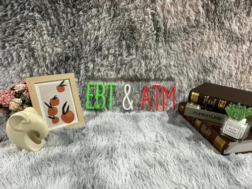 Neon Sign EBT led sign for store EBT signs for business ATM sign led ...