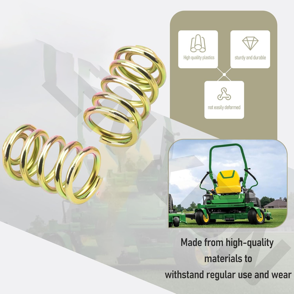 Fits GRASSHOPPER MOWER PART# 283516 COMPRESSION SEAT SPRING, SET OF 2 ...