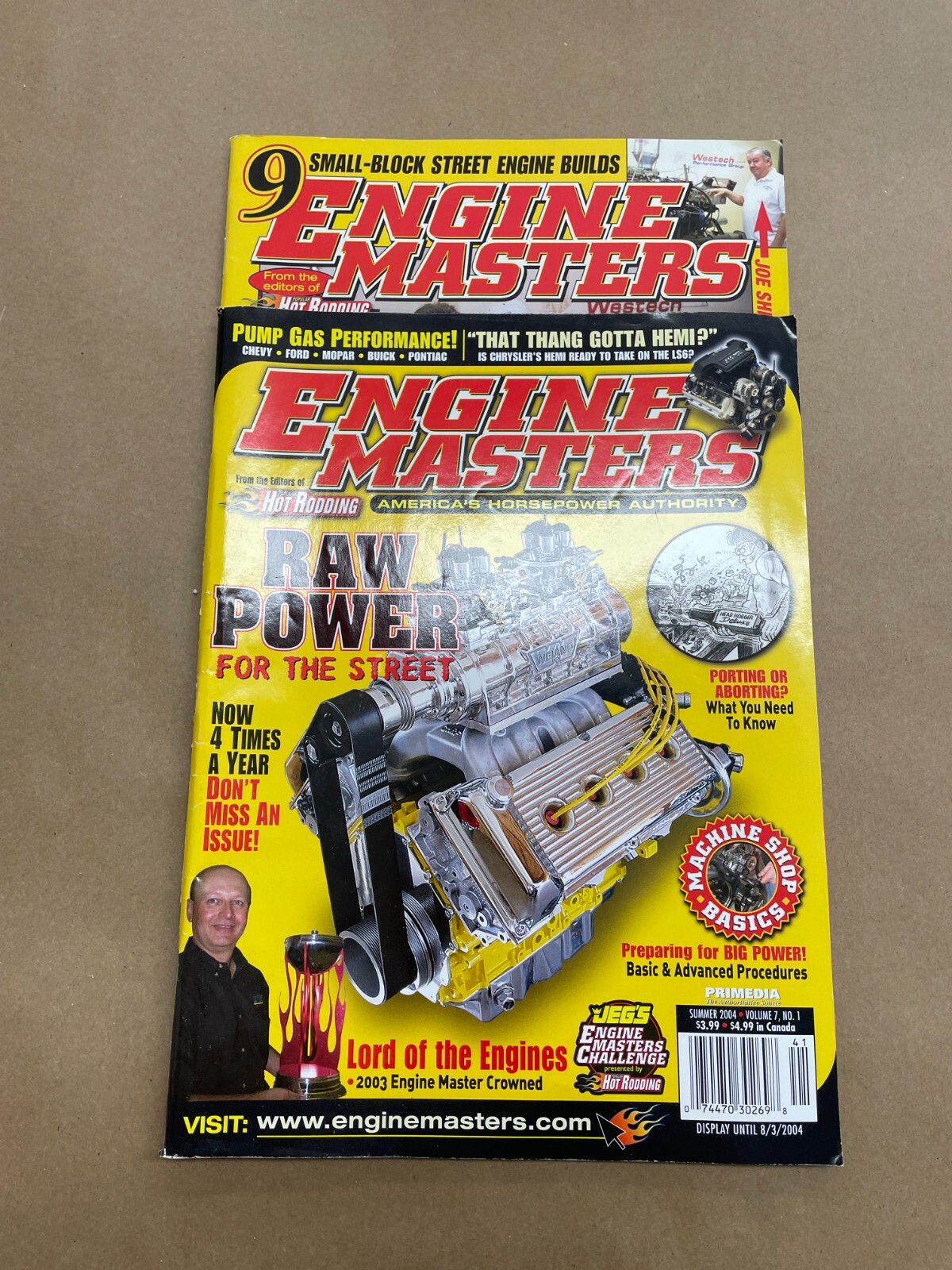 **Raw Power Of The Street** Engine Masters Magazines (2004 Lot Of 2) | eBay