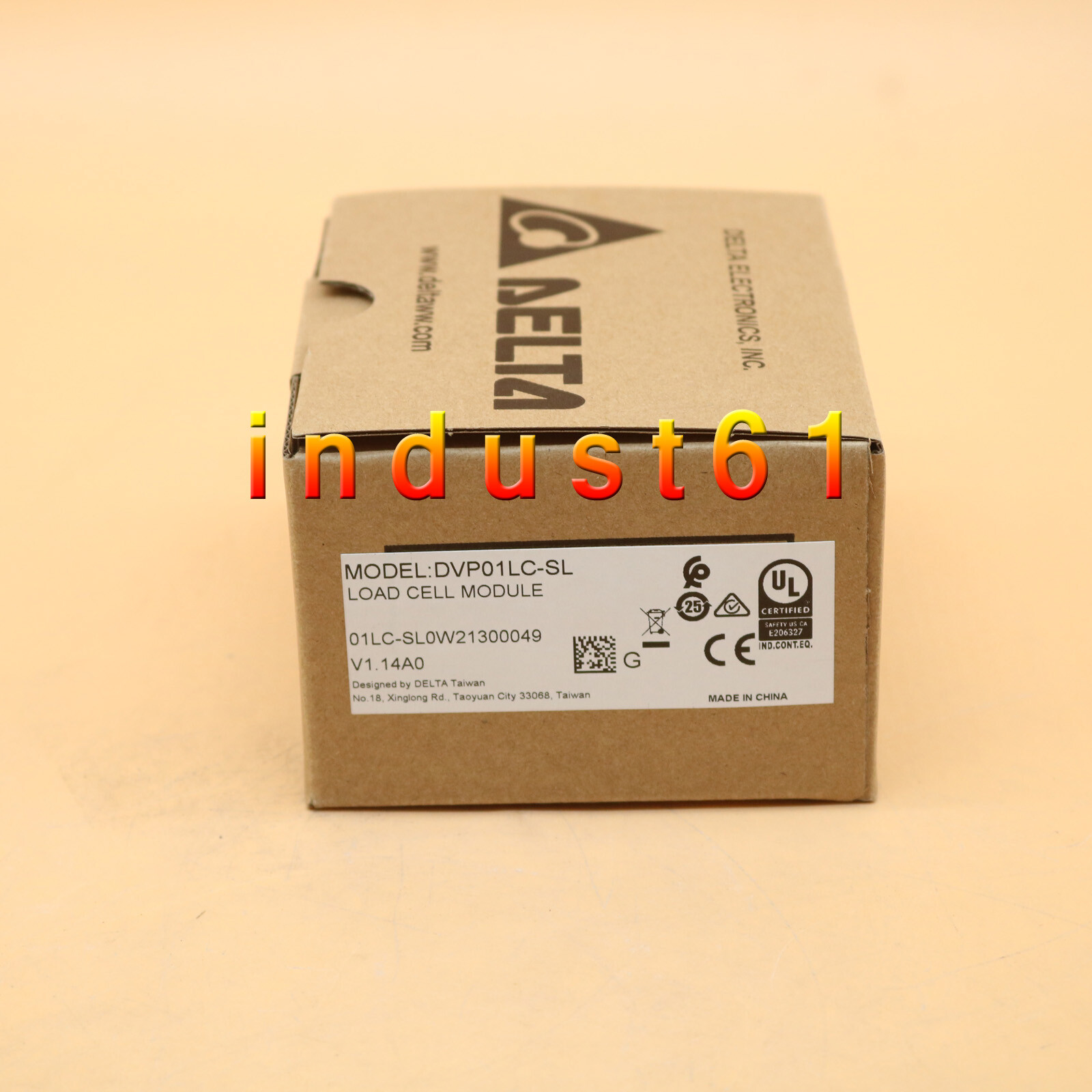 1PC Brand New Delta PLC 24VDC 24bit-Resolution Load Cell Module DVP01LC ...