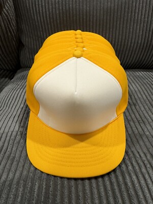 Vintage 80’s Lot Of 10 Youngan SnapBack Hats Yellow Gold NOS Custom ...