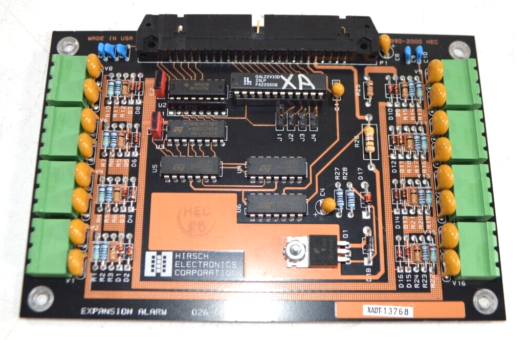 Hirsch Electronics Expansion Alarm Board 026-0008010 (REV F) | eBay
