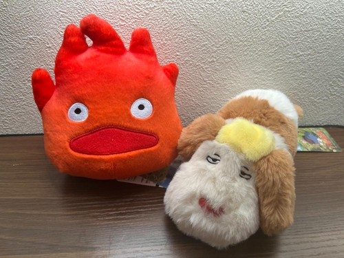 Studio Ghibli Howl's Moving Castle Hin Heen & Calcifer Plush Stuffed ...