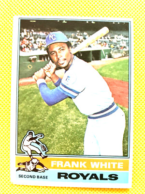 1976 TOPPS # 369 FRANK WHITE | eBay